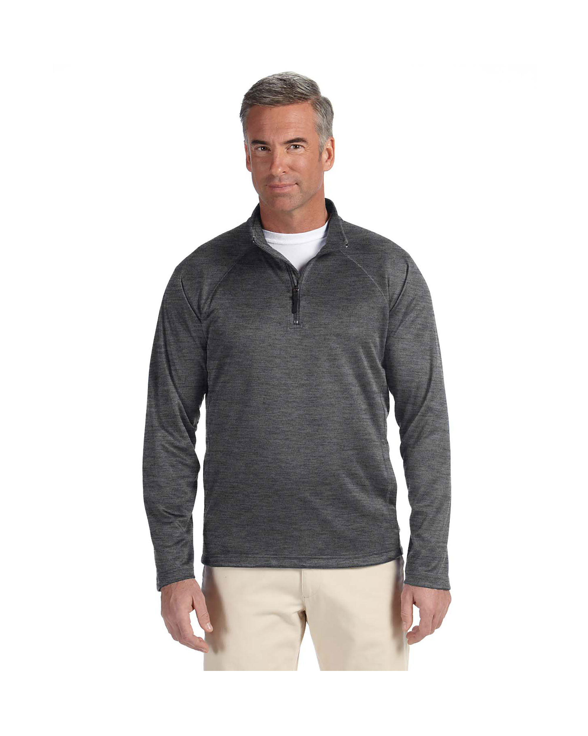 Devon & Jones Men's Stretch Tech-Shell Compass Pullover, Style DG440 ...