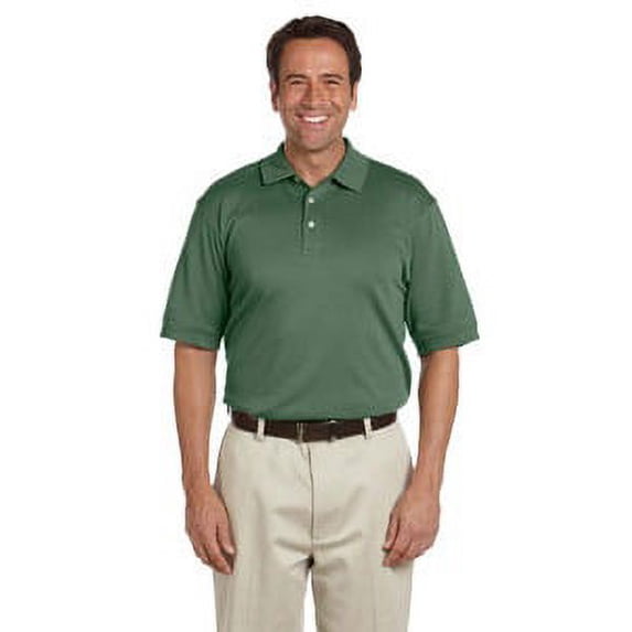 Devon & Jones D140S Men's Solid Perfect Pima Interlock Polo - Walmart.com