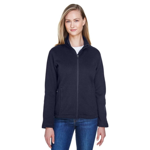 Devon & Jones DG793W Women's Bristol Full-Zip Sweater Fleece Jacket ...