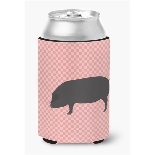 Devon Large Black Pig Pink Check Can or Bottle Hugger - Pink - Walmart.com