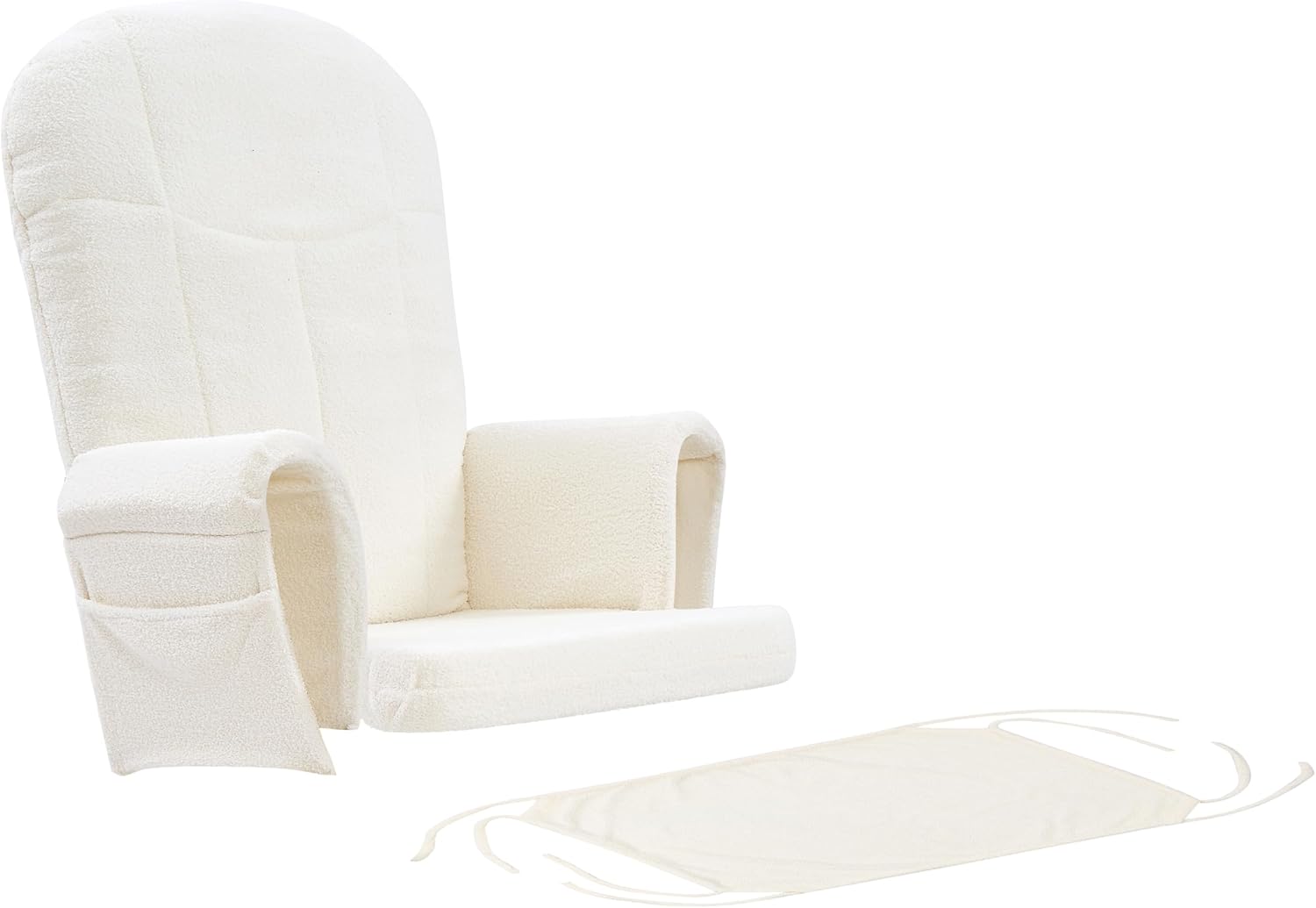 Devon Replacement Cushions Set for Glider Rocking Chair, Ivory ...