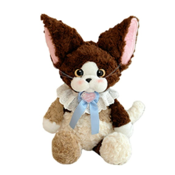 Devon Rex Cat Plush Toy, Curly Cat Stuffed Animal Pillow Doll for Girls ...