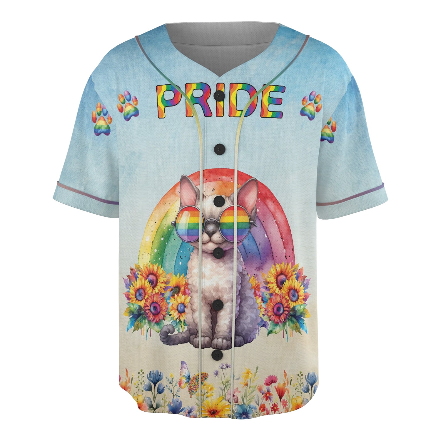 Devon Rex Celebrates Rainbow Pride Month LGBT LGBTQ+ All Over Print 3D ...