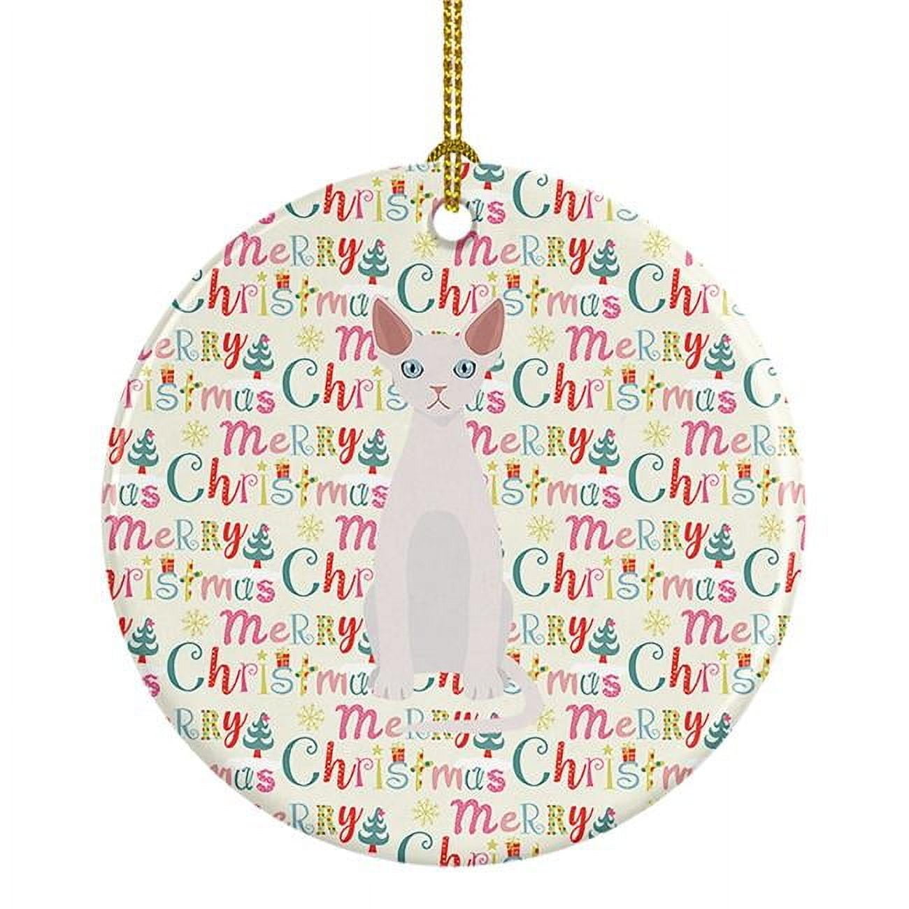 Devon Rex #2 Cat Christmas Ceramic Ornament 2.8 in x 2.8 in - Walmart.com