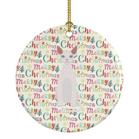 Devon Rex #2 Cat Christmas Ceramic Ornament 2.8 in x 2.8 in - Walmart.com