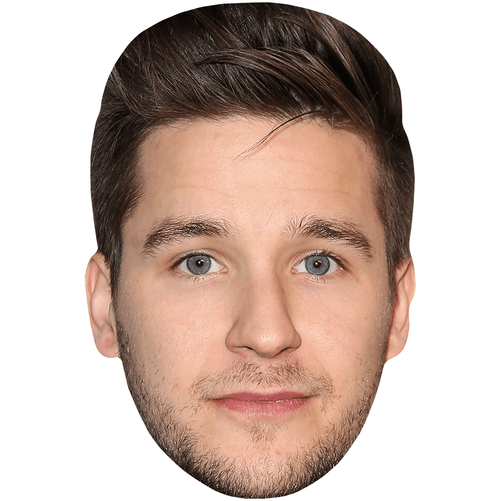 Devon Werkheiser (Brown Hair) Celebrity Mask, Flat Card Face, Fancy ...