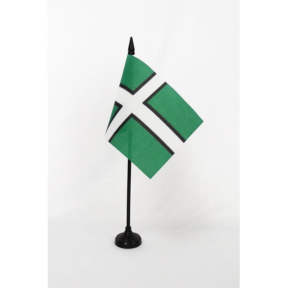 Devon county Table Flag 4'' x 6'' plastic stick and base - Walmart.com