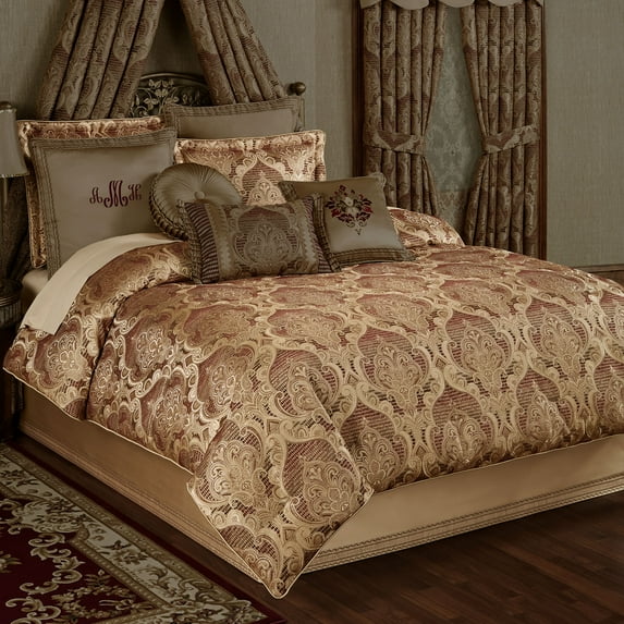 Devonshire Comforter Set Ruby Queen Comforter Set - Walmart.com