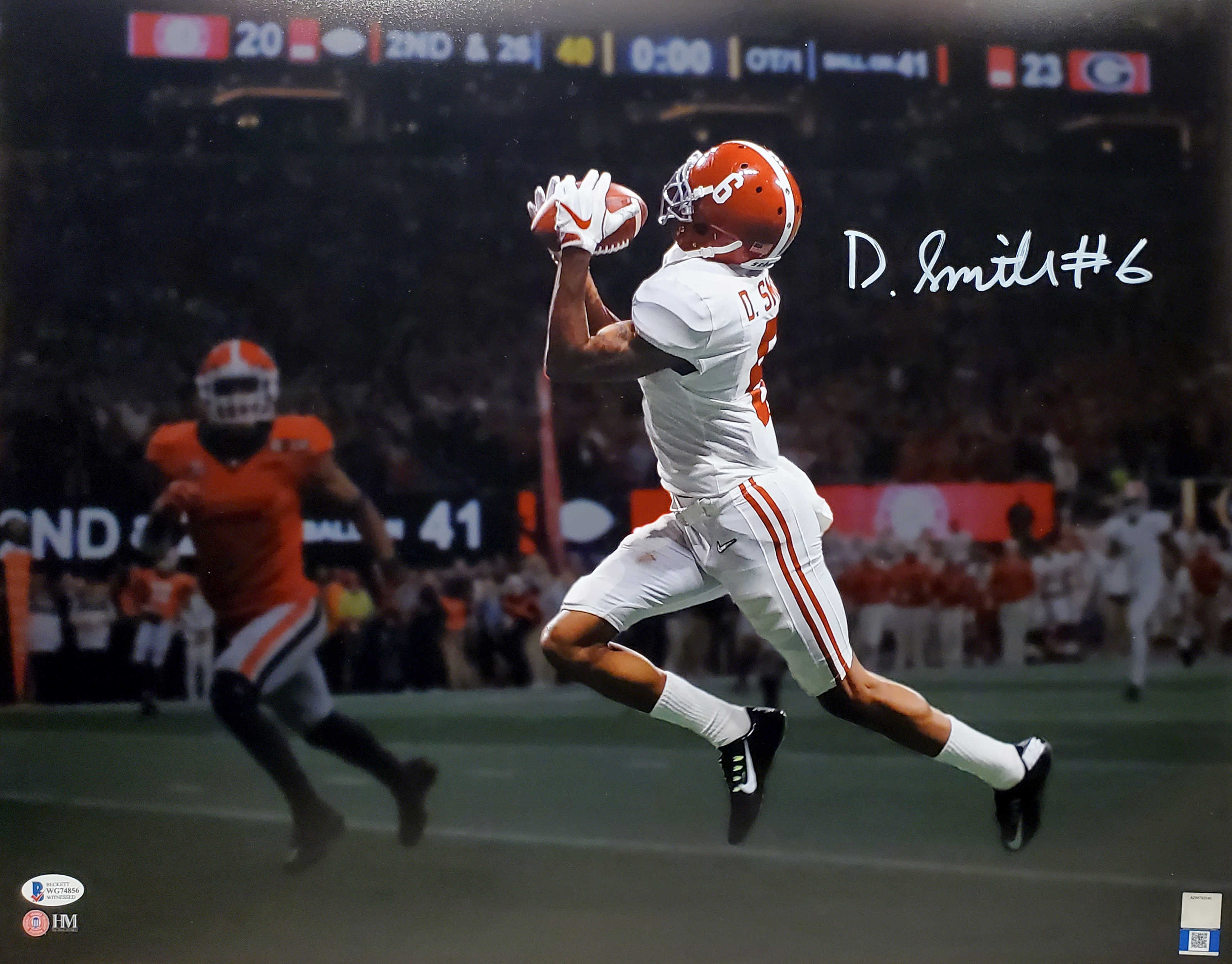 Devonta Smith Autograph