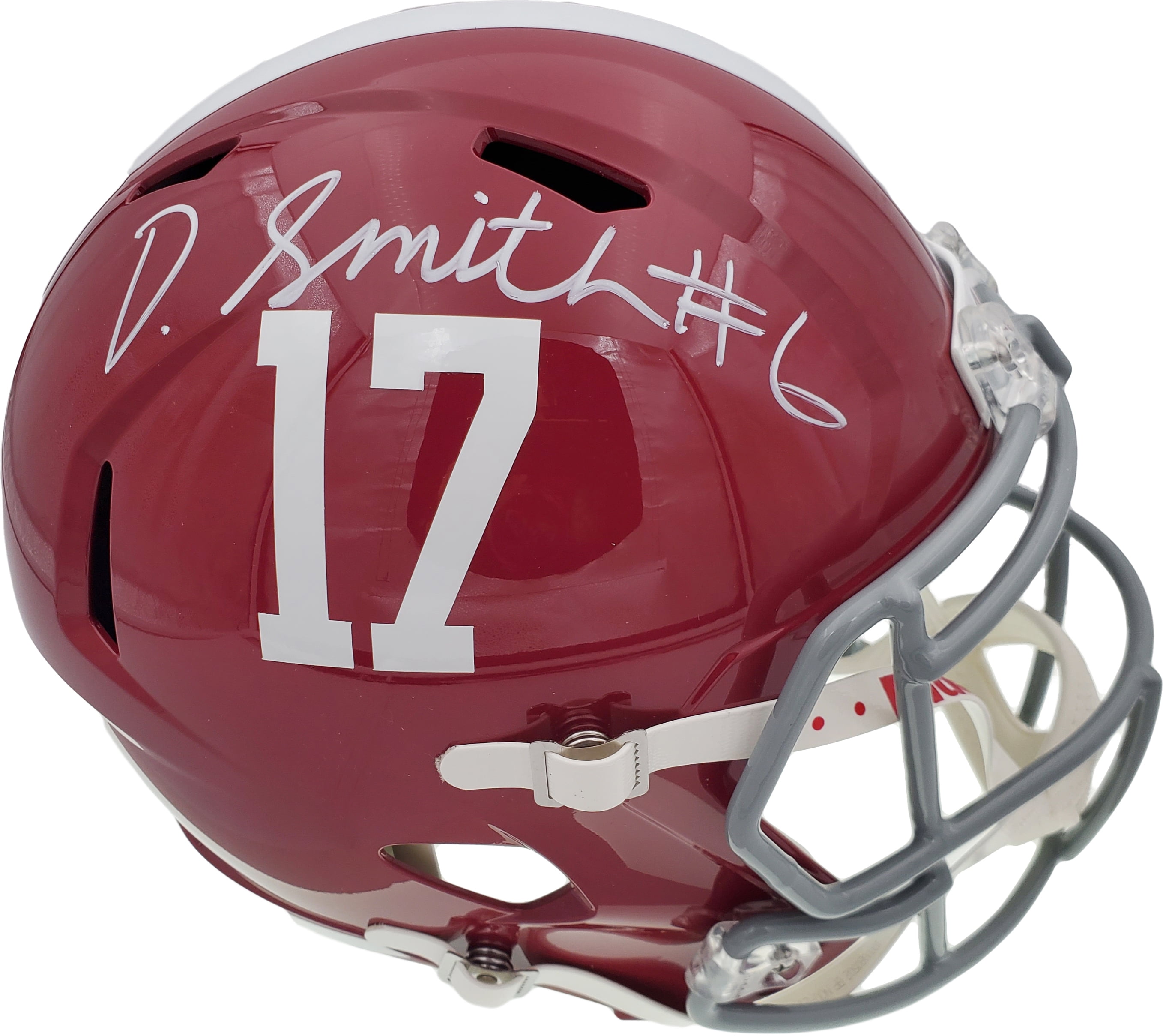 Devonta Smith Autographed Alabama Crimson Tide Full Size Speed Replica ...