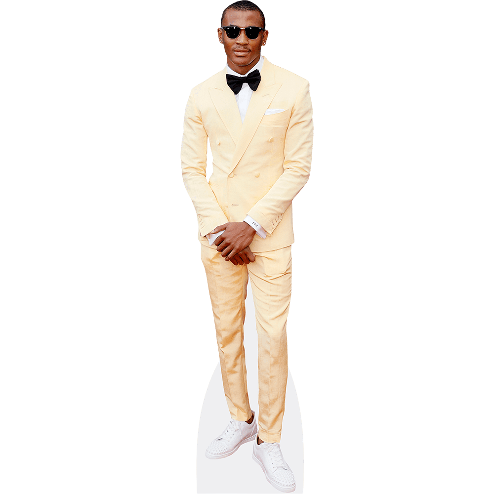 Devonta Smith (Yellow Suit) Life Size Cutout. Standee. - Walmart.com