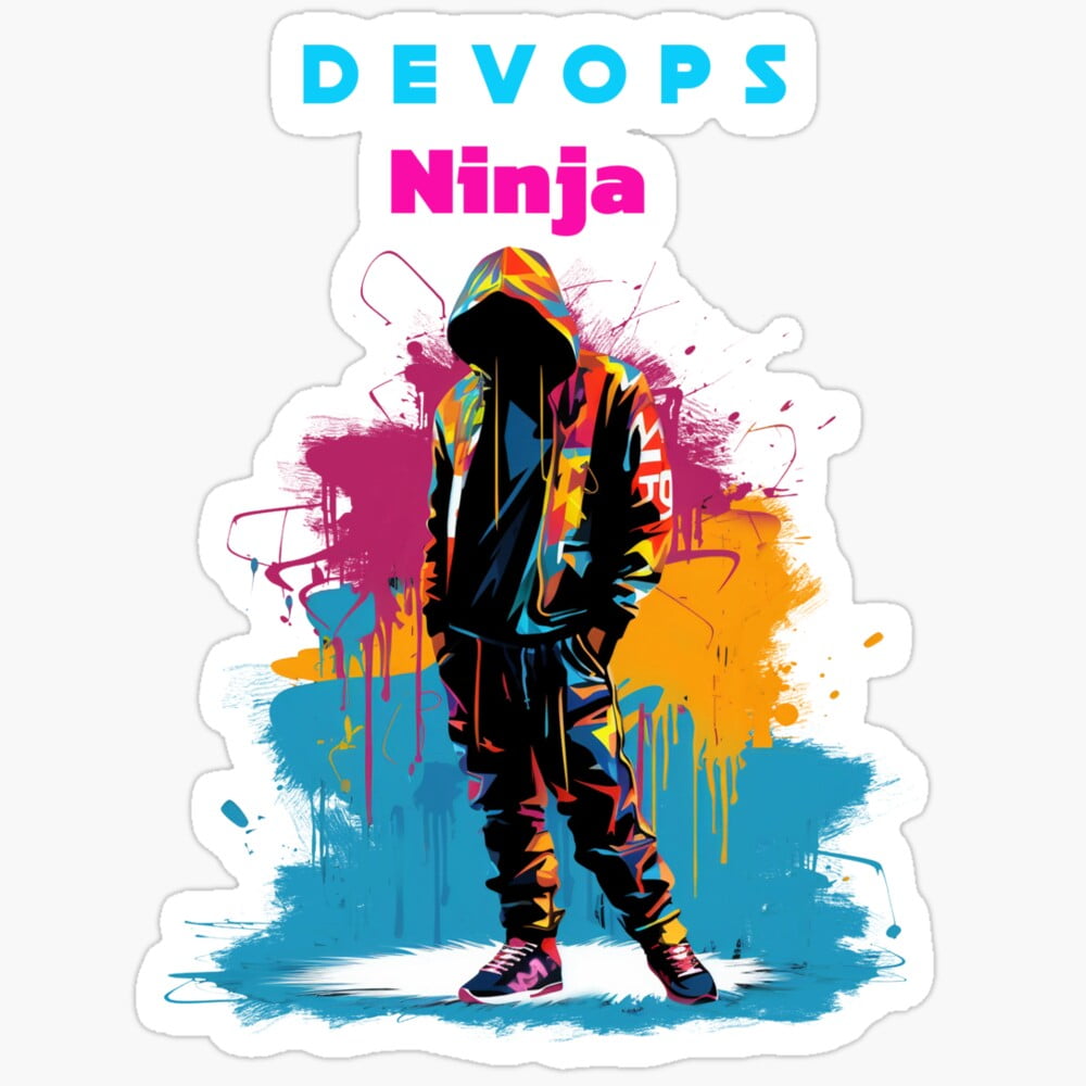 Devops Ninja Sticker Phone Decal Water Bottle Stickers Car Decals ...