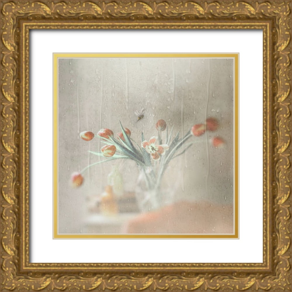 Devos, Delphine 12x12 Gold Ornate Wood Framed with Double Matting Museum Art Print Titled ...