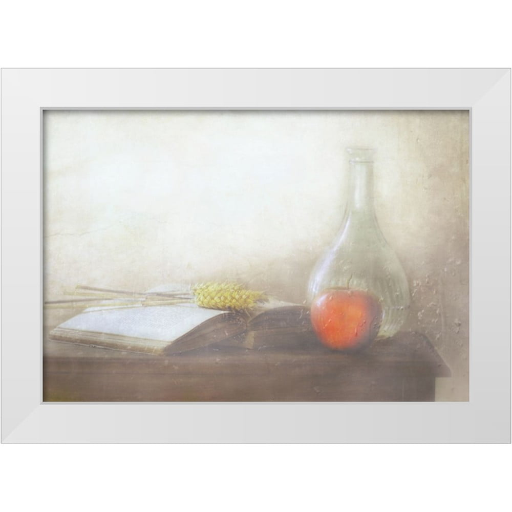 Devos, Delphine 32x23 White Modern Wood Framed Museum Art Print Titled - Wheat - Walmart.com