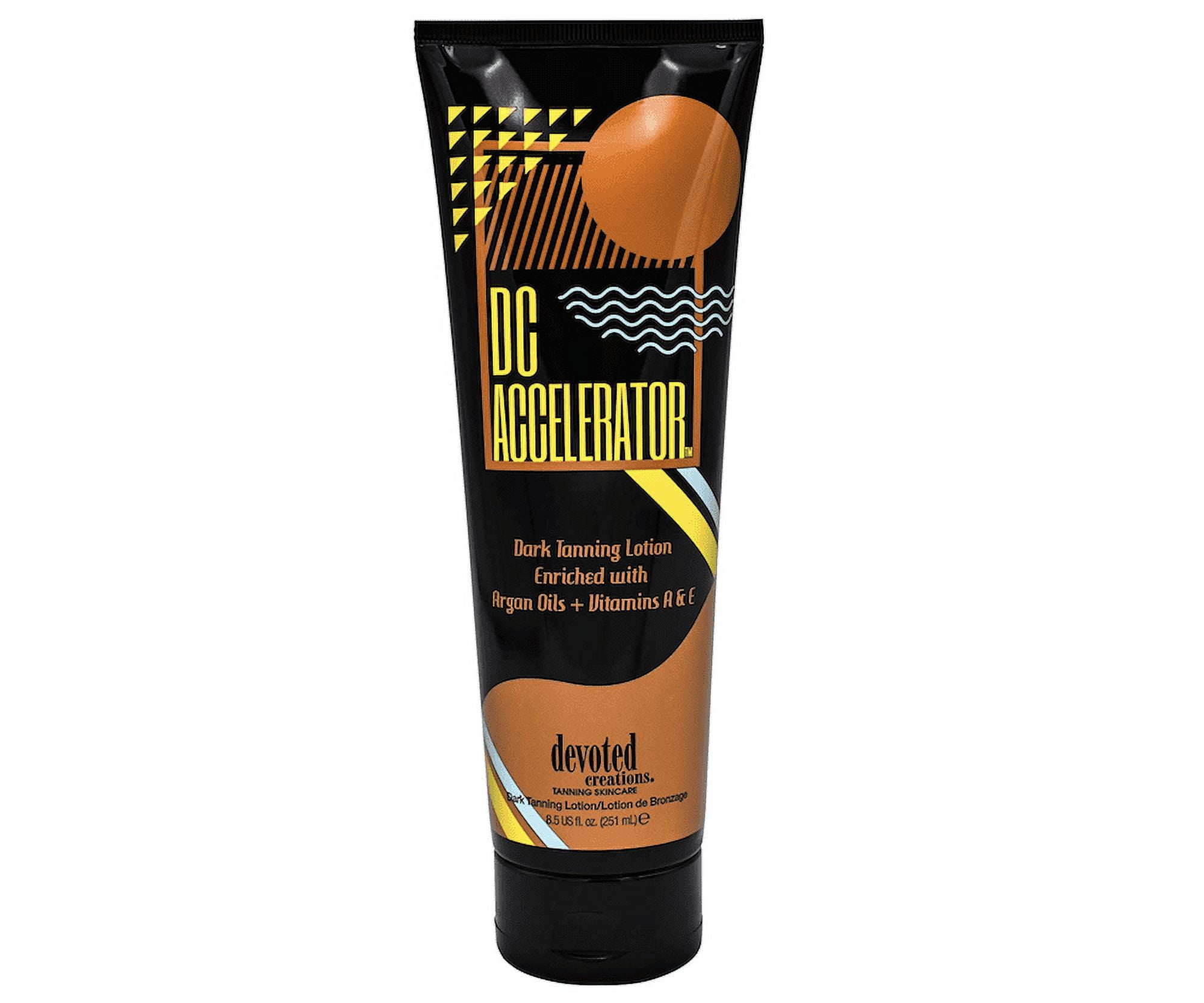 Devoted Creations DC Accelerator Dark Tanning Lotion, 8.5 oz, Hydration ...