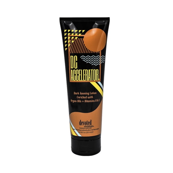 Devoted Creations DC Accelerator Dark Tanning Lotion, 8.5 oz, Hydration ...