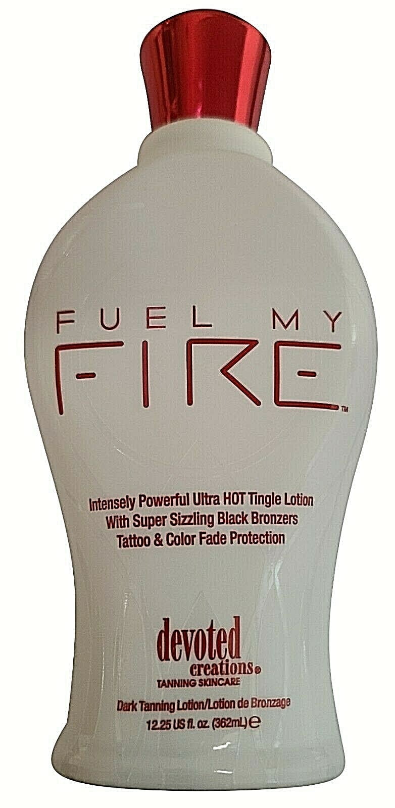Devoted Creations Fuel My Fire Hot Black Bronzer Tingle Tanning Lotion ...