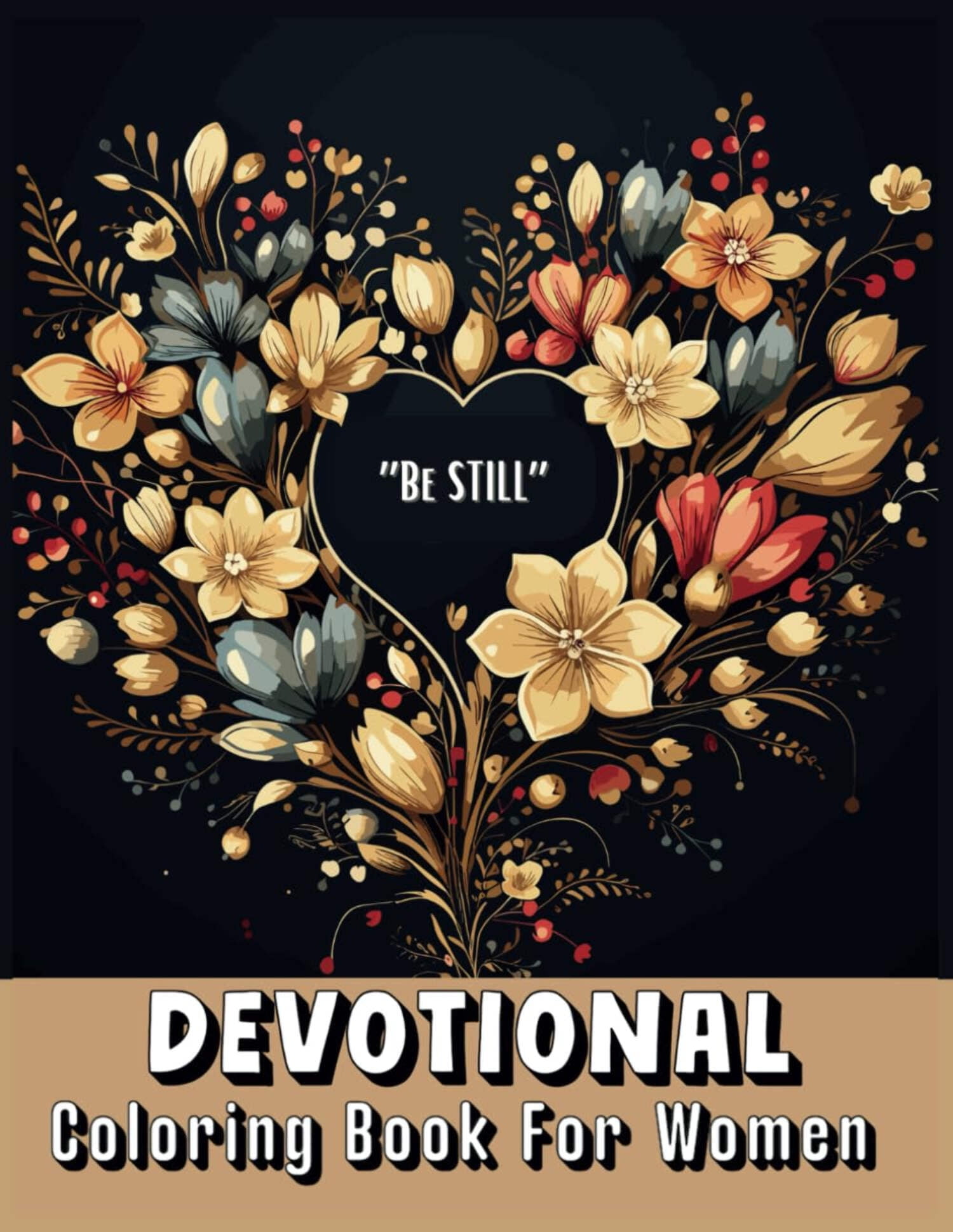 Devotional Coloring Book for Women: Beautiful Designs with Bible Verses ...