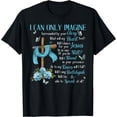 Devotional Imagine Faith Cross Butterfly Design T-Shirt For Christian ...