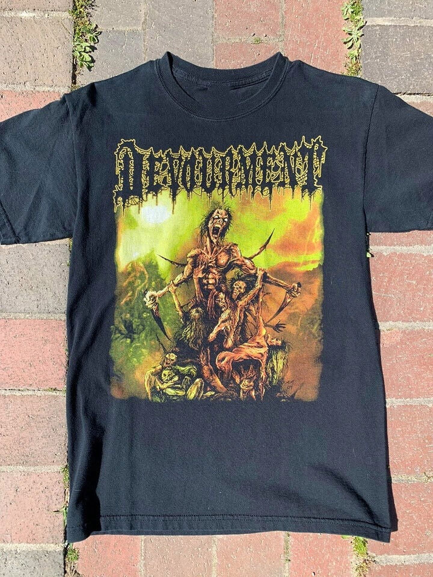 Devourment Band Short Sleeve Black All Size Gift For Fan Shirt - Walmart.com