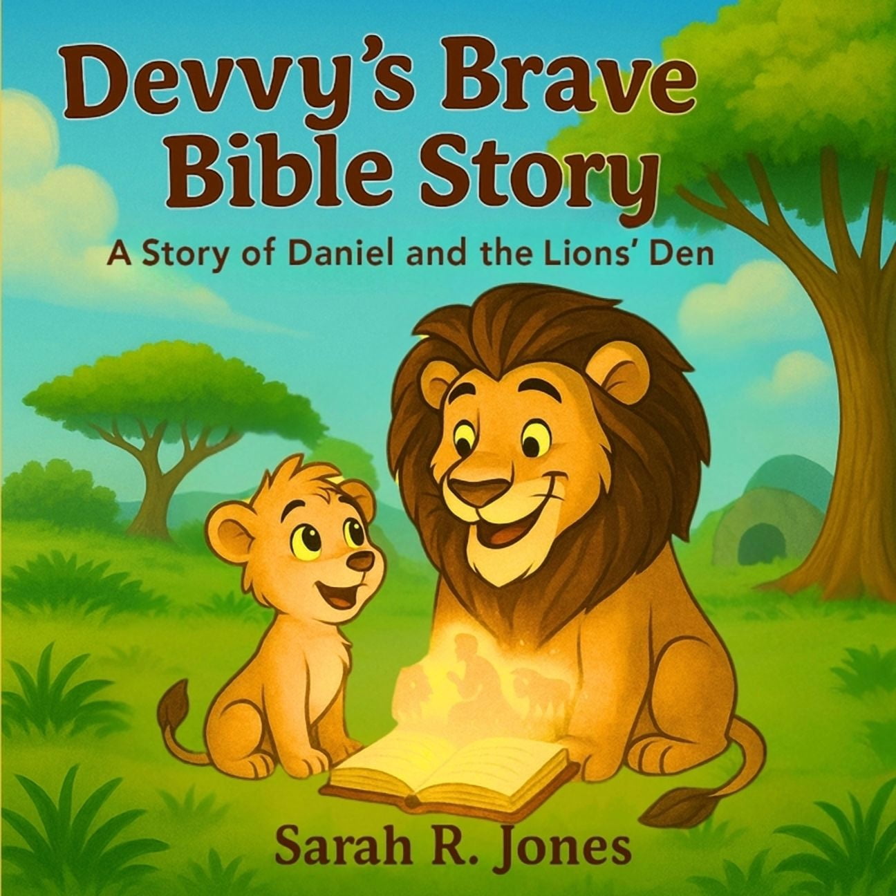 Devvy's Brave Bible Story: A Story of Daniel and the Lions' Den ...
