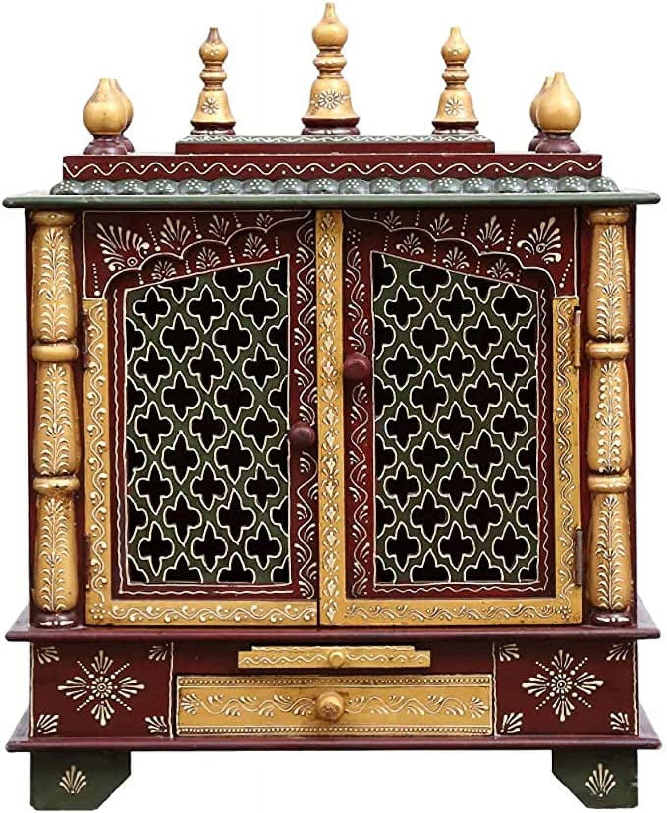 Devyom Home Temple Pooja Mandir Craft Kit - Walmart.com