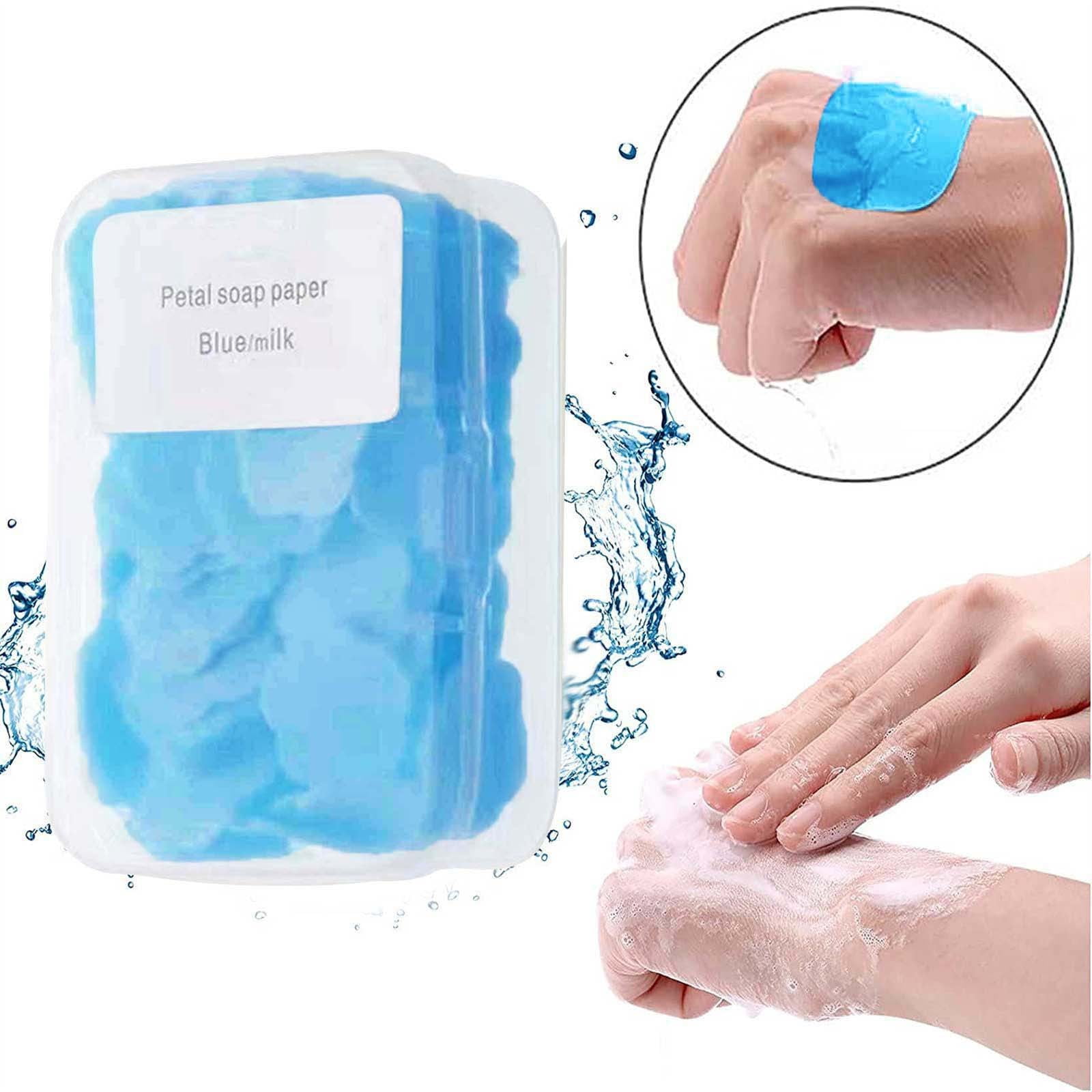 Dew Drops Disposable Hand Paper Portable Travel Hiking Hand Washing ...