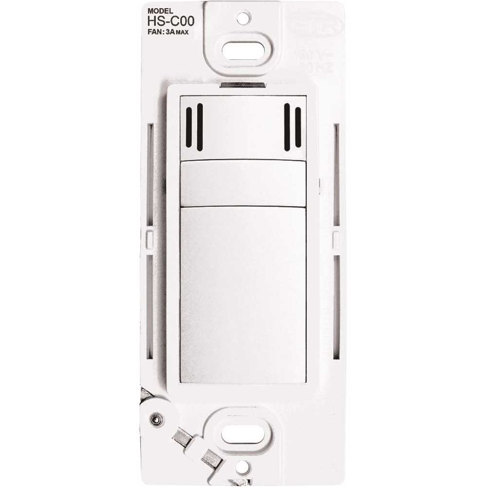 DewStop Condensation Fan Switch with Countdown Timer in White (120-Volt ...