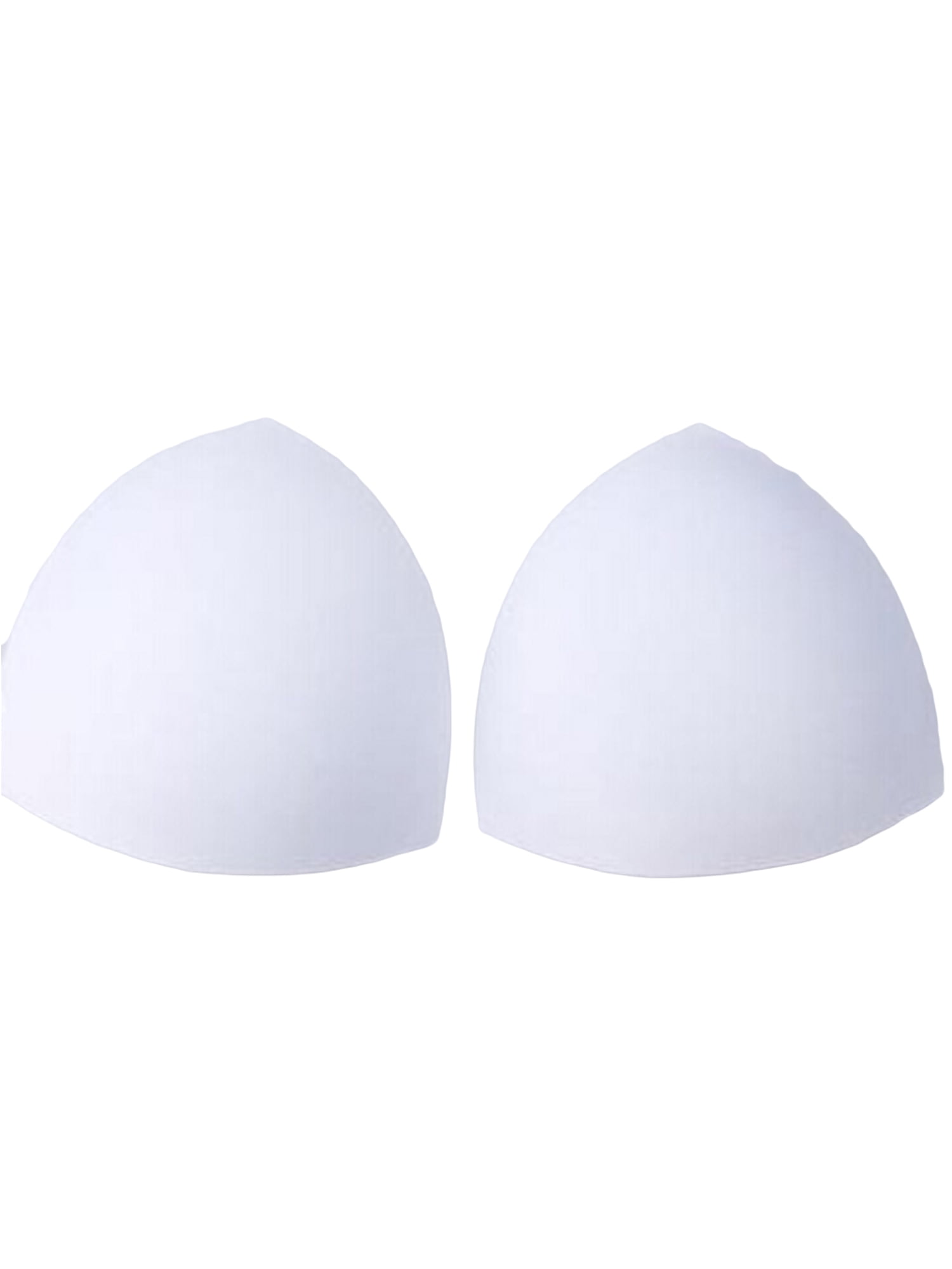 Dewadbow Women Bra Cup Pads Triangle/Round Shape Cup Chest Breast ...