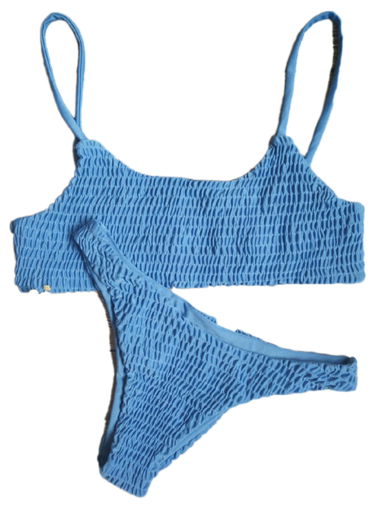 Dewadbow Womens Padded Push-up Bikini Bra Set Swimsuit Bathing Suit ...