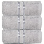 Sinatra Silver - 3-Piece Popular Bath Bathroom Pool, Hand, Wash Towel ...