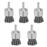 Dewalt Accessories DW4910 3in. Knotted Steel Cup Wire Brush - Walmart.com