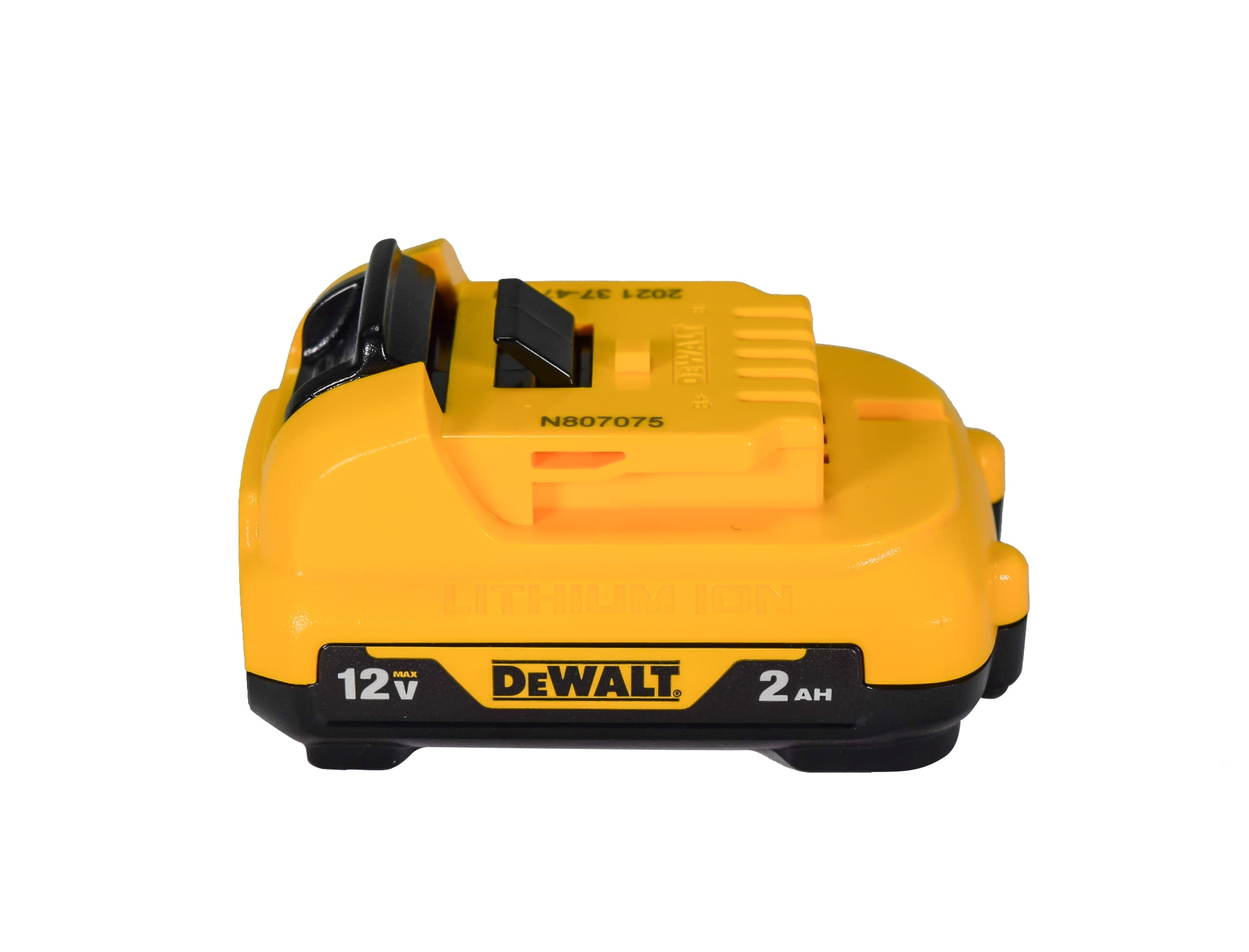 DEWALT 12V 2Ah Lithium-Ion Battery Pack, 2 Pack, Compact, Rechargeable ...