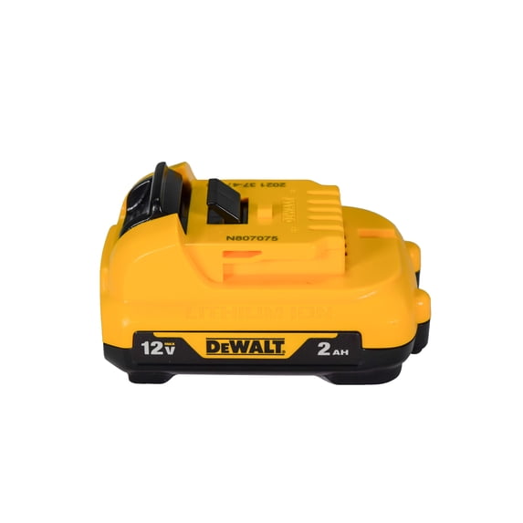 DEWALT 12V 2Ah Lithium-Ion Battery Pack, 2 Pack, Compact, Rechargeable ...