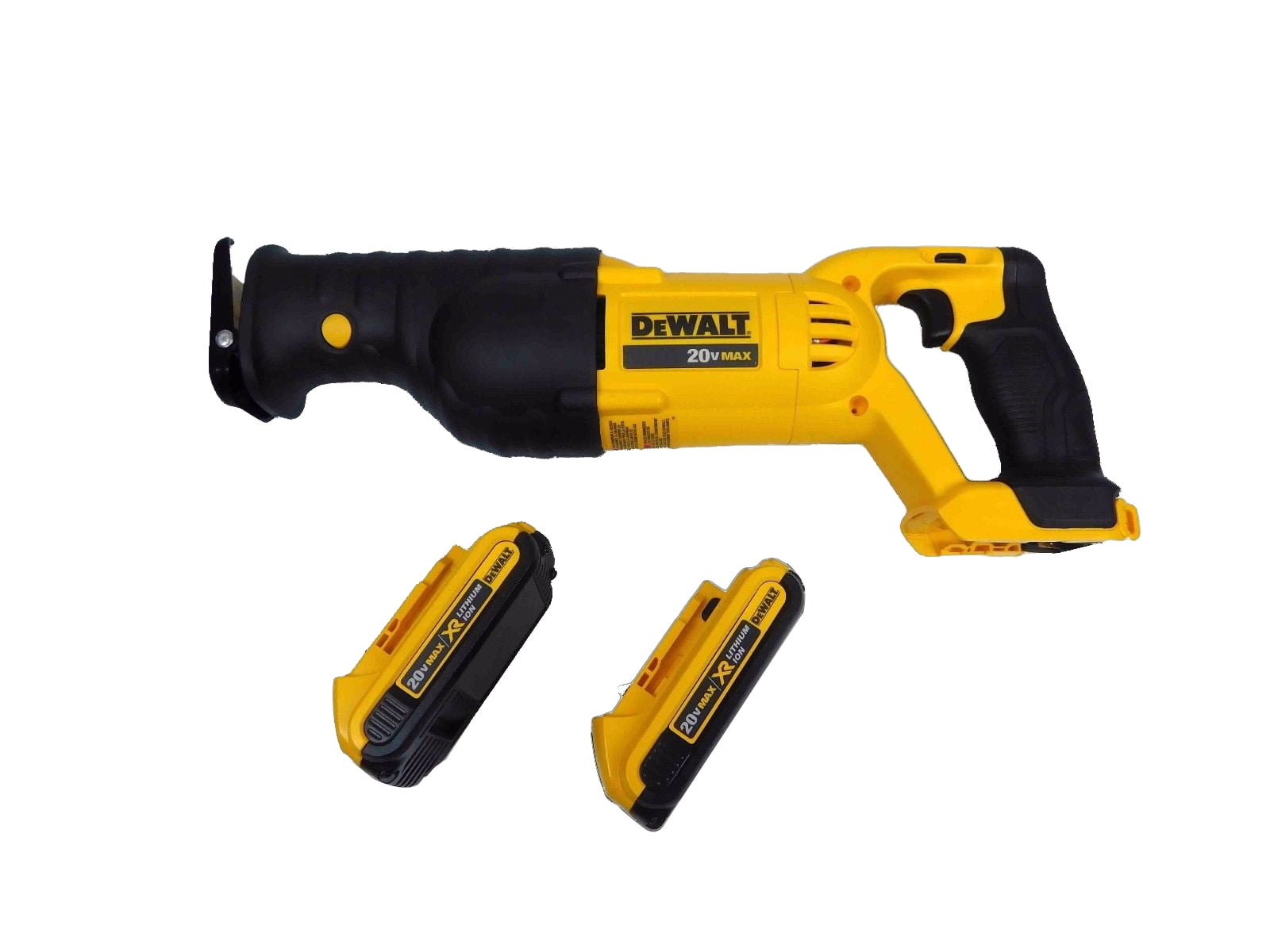 DEWALT 20V Cordless Reciprocating Saw, DCS380, 3,000 SPM, 1-1/8 Stroke ...