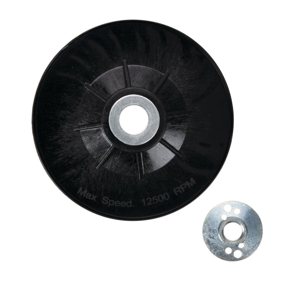 Dewalt 5" X 5/8"11 Firm Rigid Turbo Backing Pad - Walmart.com