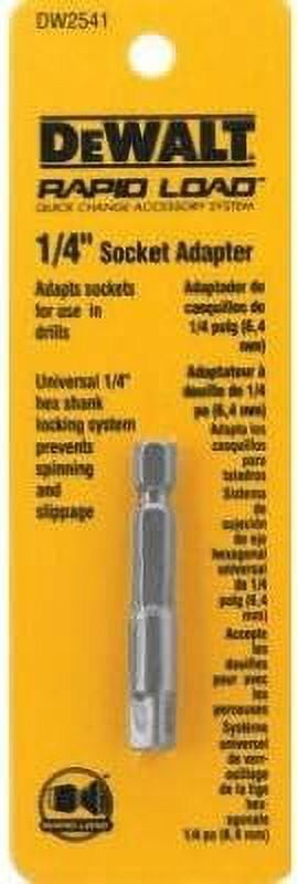 Dewalt Accessories DW2541 Socket Adapter, 1/4-In. - Quantity 3 ...