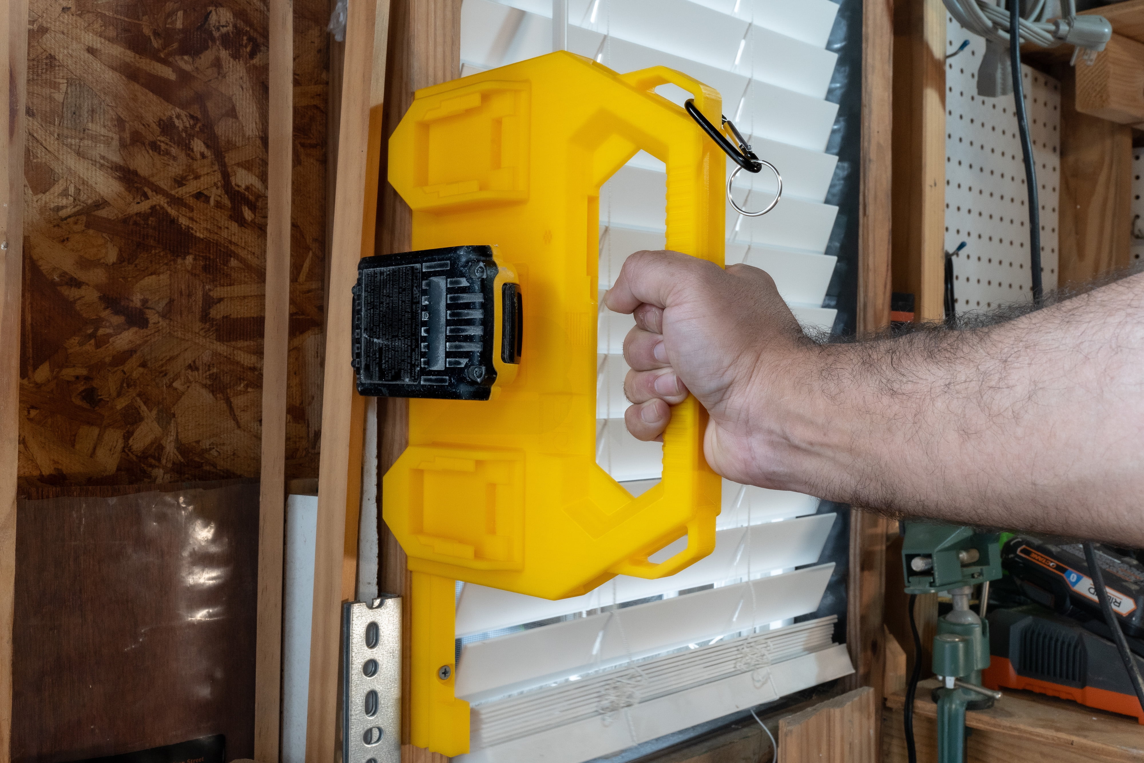 Dewalt Battery Caddy PowerSlide Carrier 6 w/ AirTag Tracking Support by ...