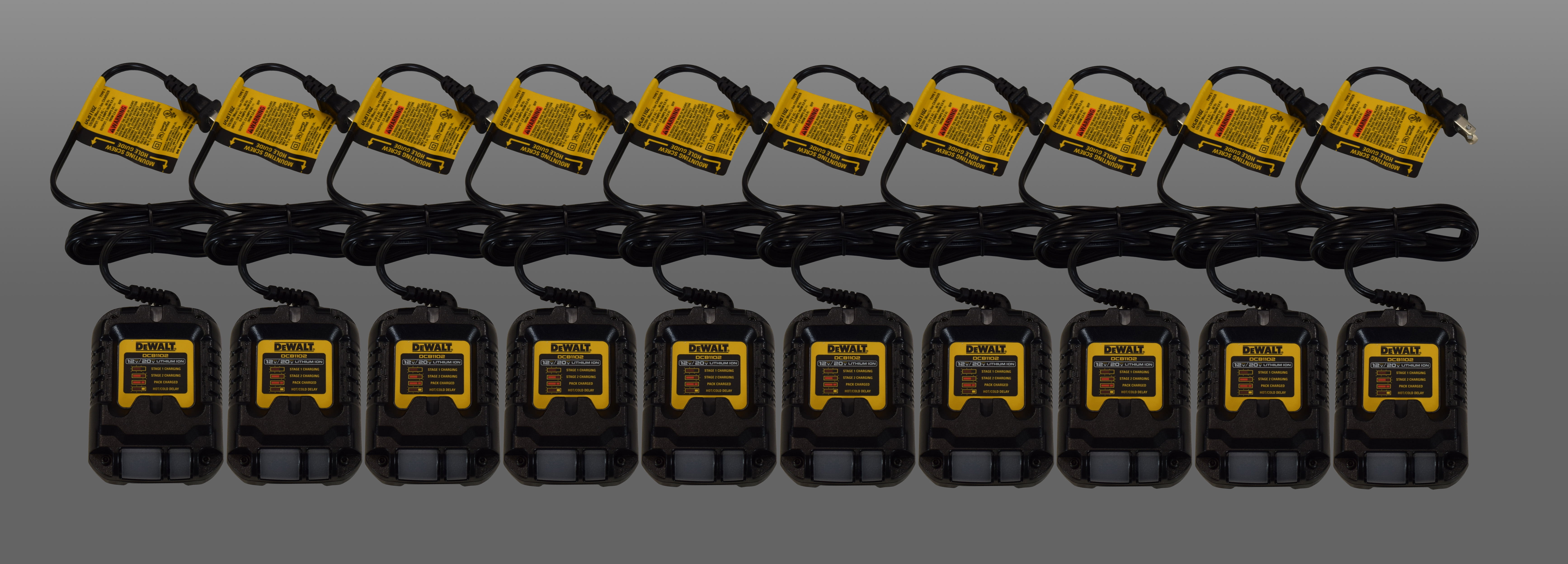 Dewalt DCB1102 12/20V Max Lithium-Ion 2 Amp Multi-Voltage Charger (10 ...