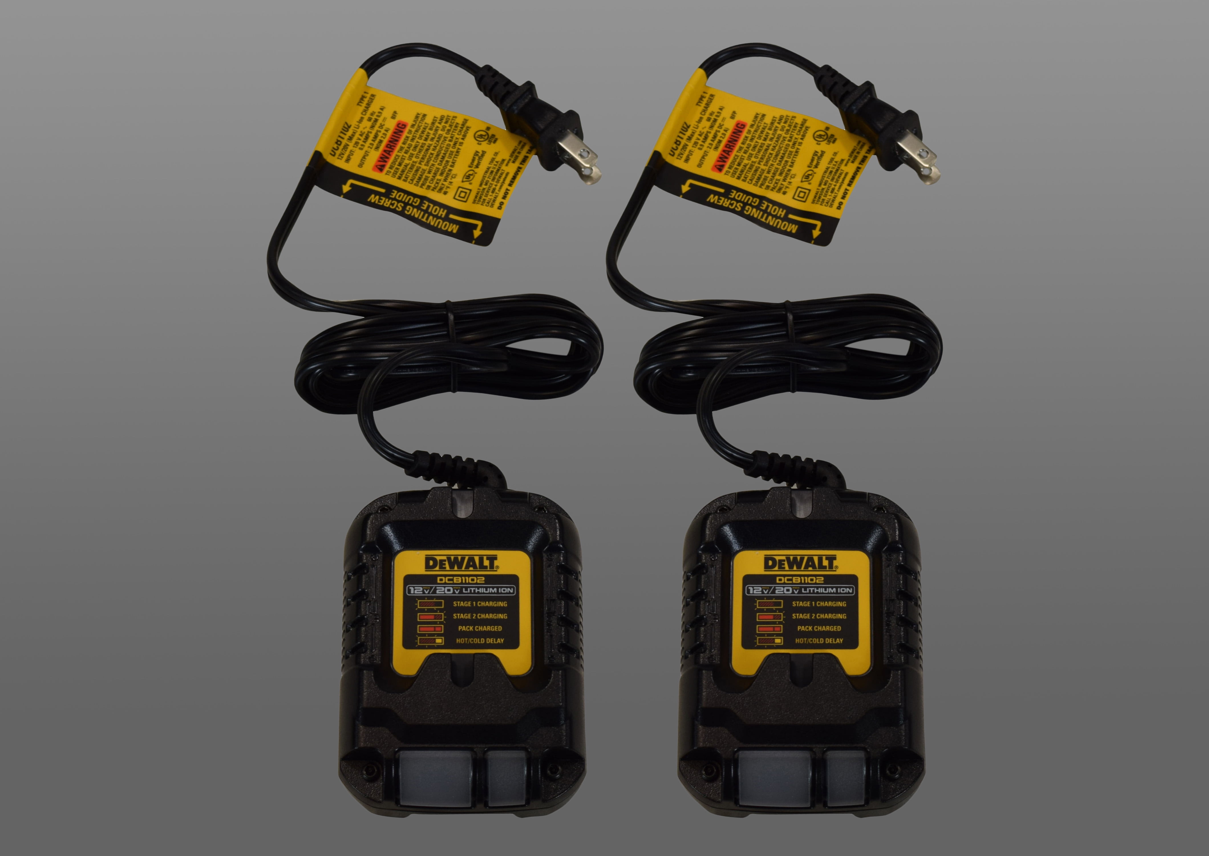 Dewalt DCB1102 12/20V Max Lithium-Ion 2 Amp Multi-Voltage Charger (2 ...