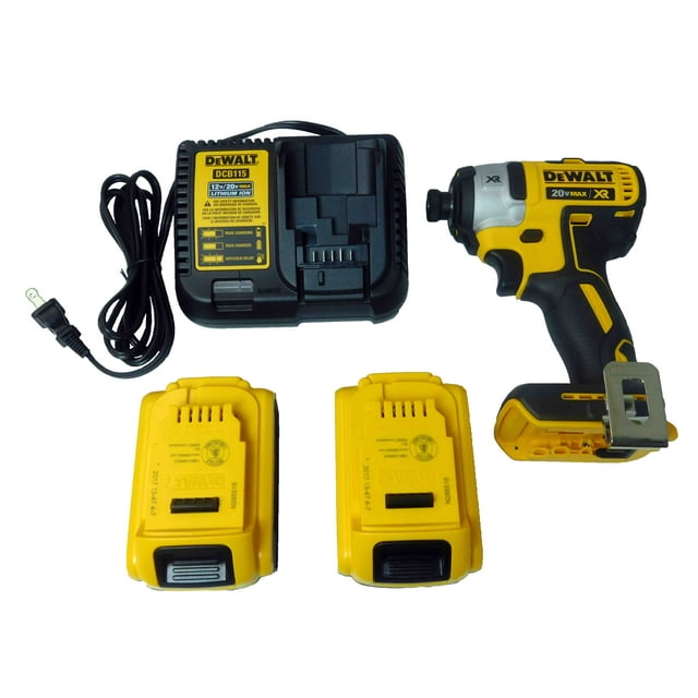 Dewalt DCF887M2 20V MAX Li-ion 4.0 Ah Brushless 0.25" 3-Speed Impact Driver Kit - Walmart.com