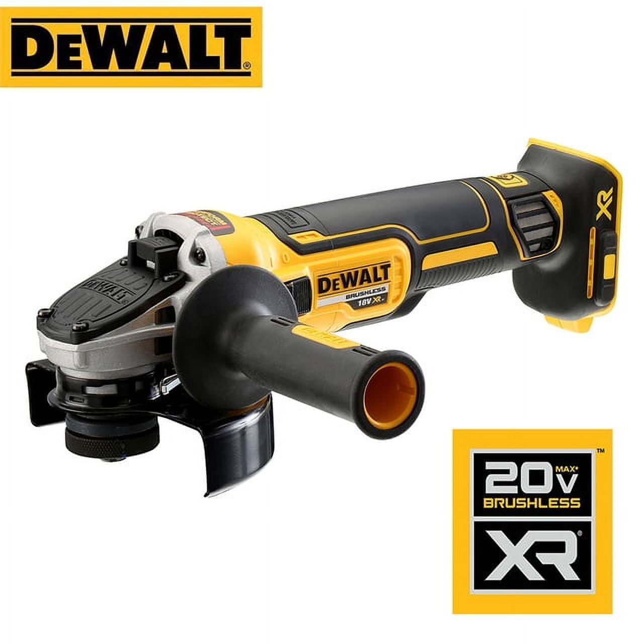 Dewalt DCG405 20V Brushless Angle Grinder Metal Cutting Machine 125mm Rechargeable Cordless ...