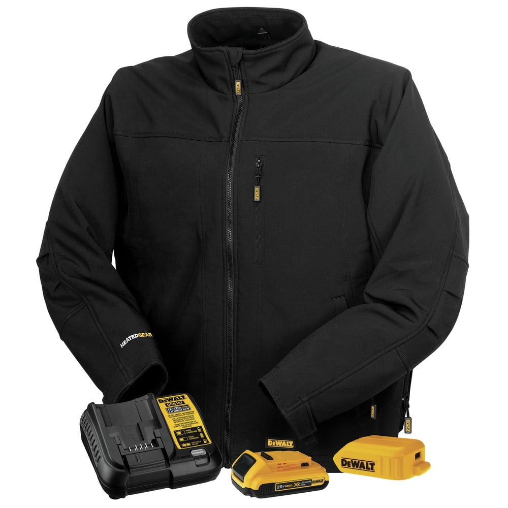 20V MAX Lithium-Ion Soft Shell Heated Work Jacket Kit - Extra Large ...