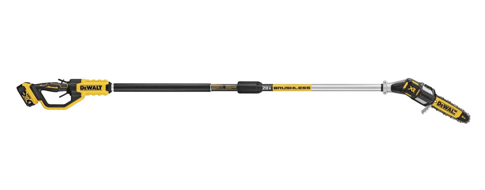 DEWALT 20V MAX XR Pole Saw, 15-Foot Reach, Brushless Motor, Auto-Oiling ...