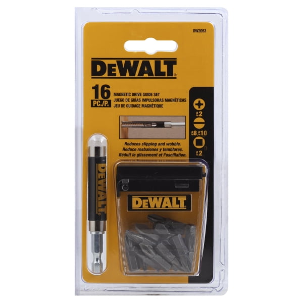 Dewalt DW2053 Drive Guide Set, 16 Pieces - Walmart.com