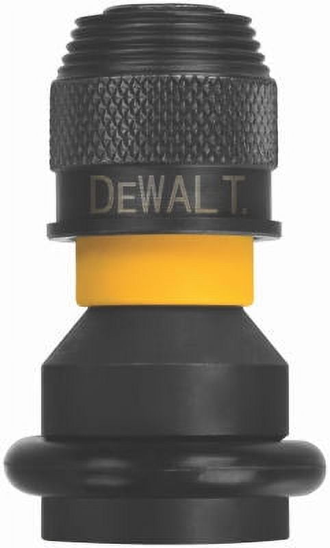 Dewalt DW2298 1/2 in. Square Female to 1/4 in. Hex Rapid Load Chuck ...