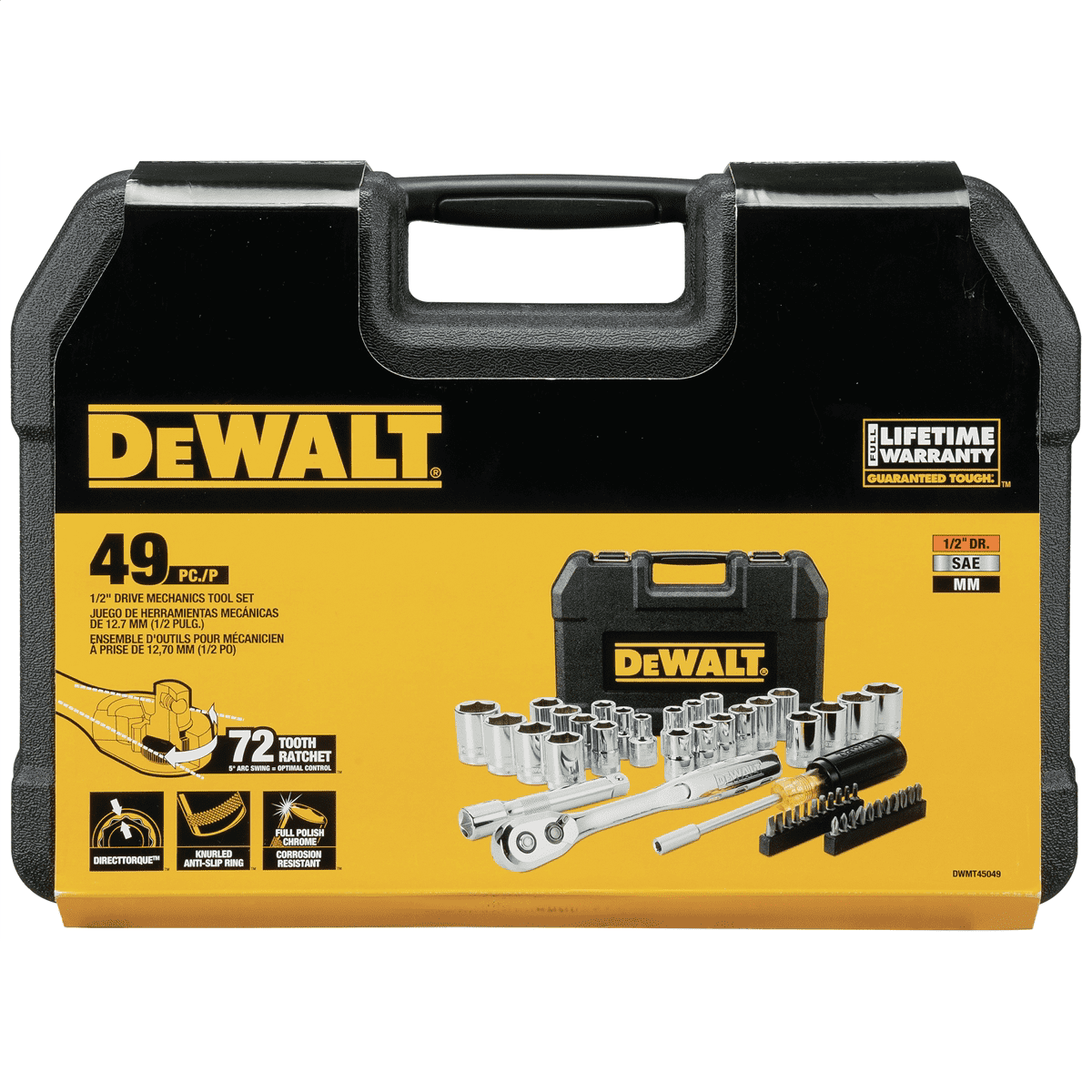 Dewalt DWMT75049 192pc Mechanics Handtool Set - Walmart.com