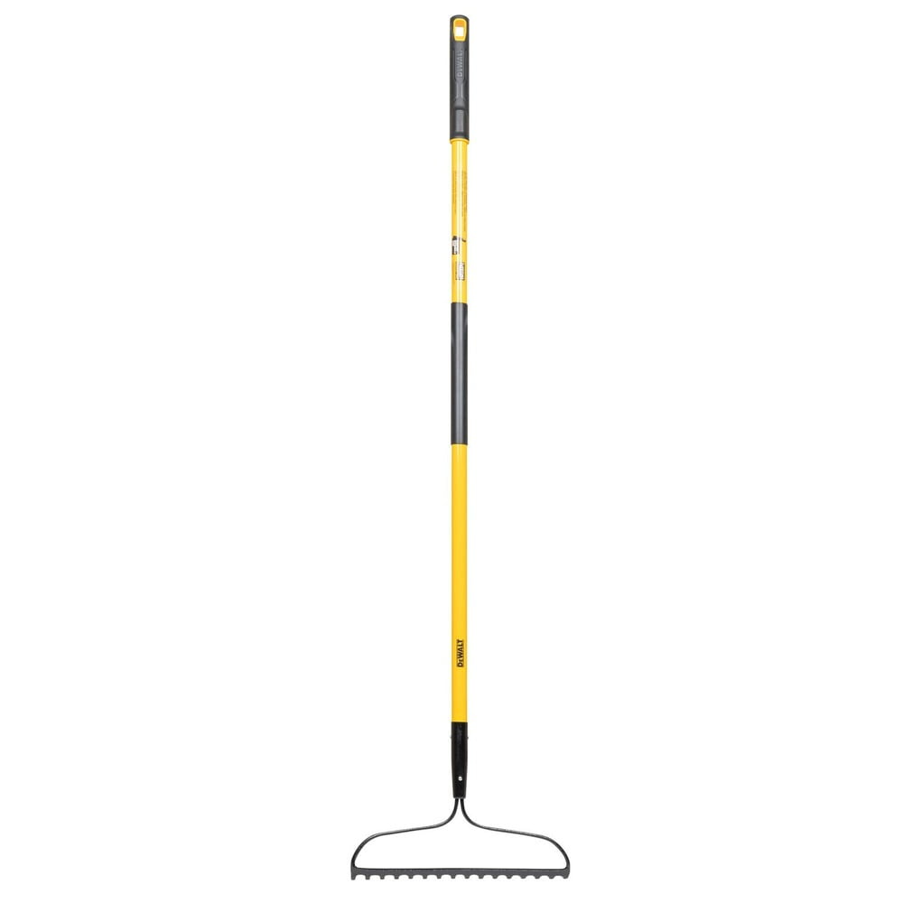 Dewalt DXLHA2606 60 in. Fiberglass Handle 16-Tine Bow Rakes (5/Carton ...