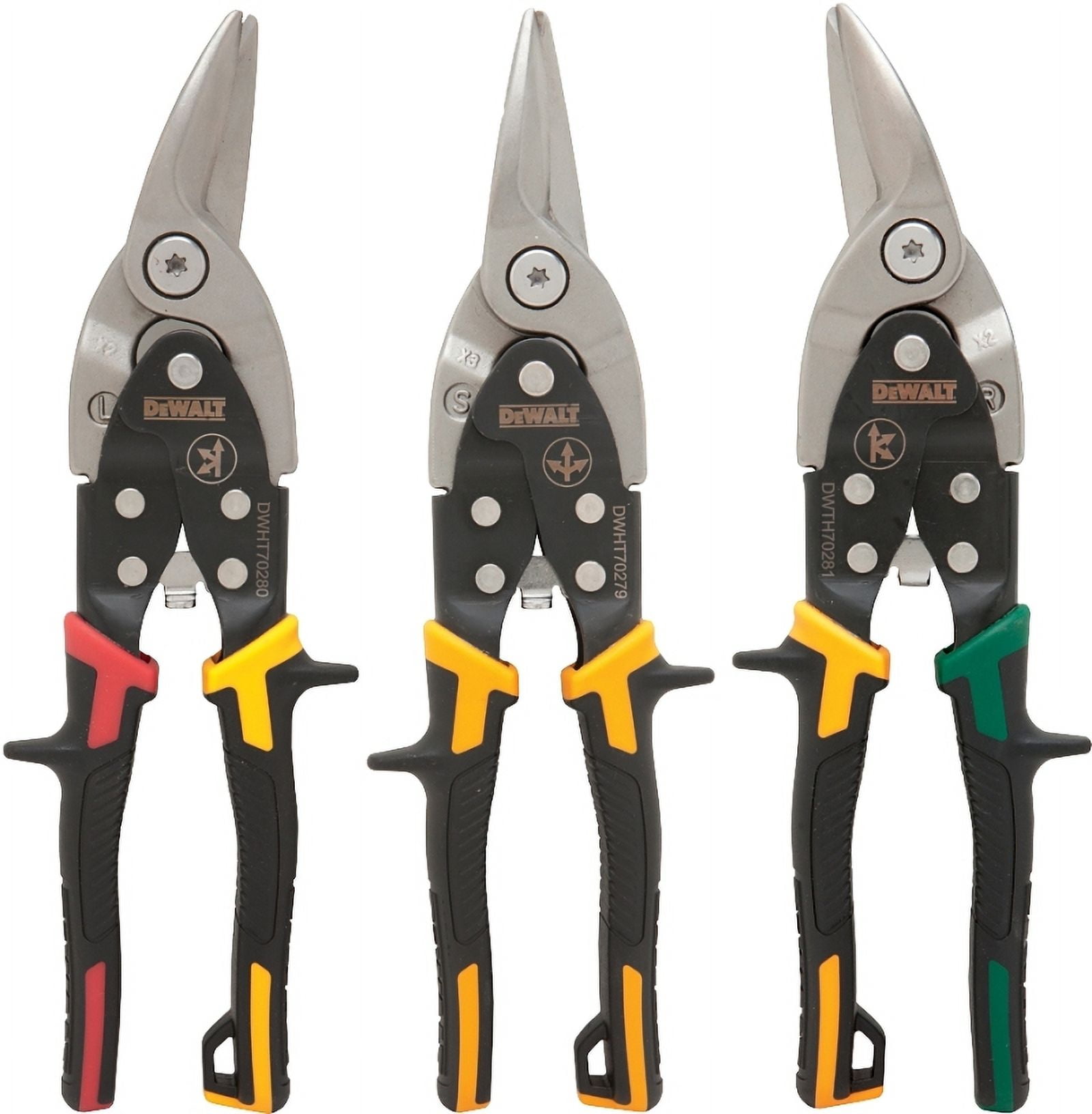 Dewalt Ergo Aviation Snips 3-Piece Set - Walmart.com