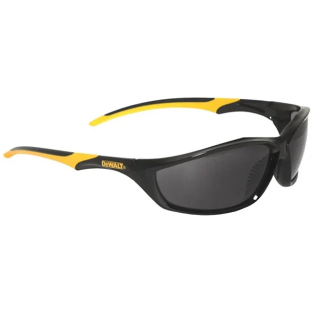 Dewalt Router Safety Glasses With Black Frame And Smoke Lenses Ansi Z87 ...